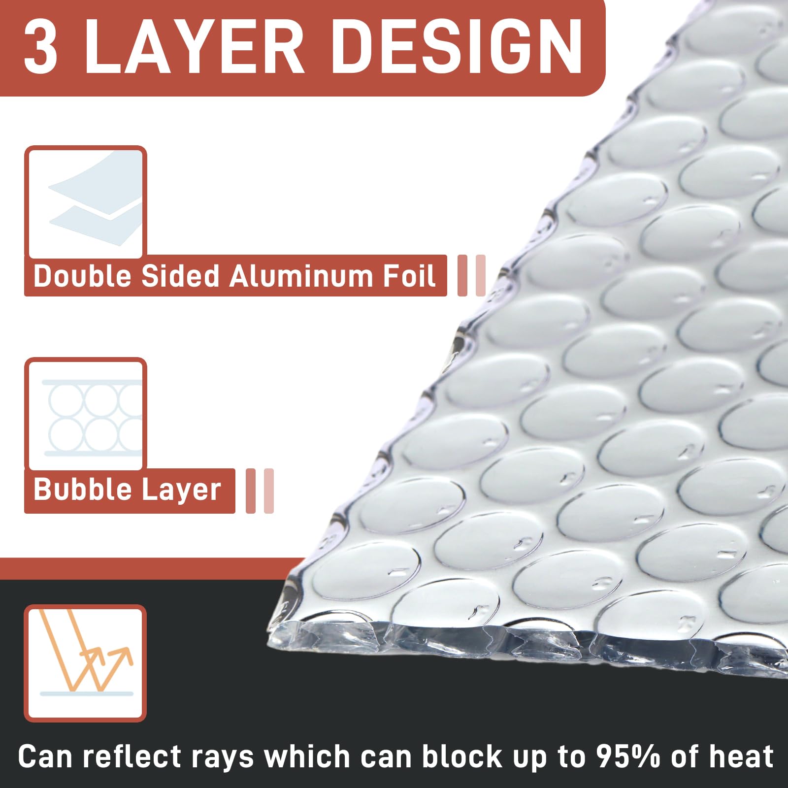 Snapklik.com : DGSL Double Reflective Bubble Foil Insulation Foam ...