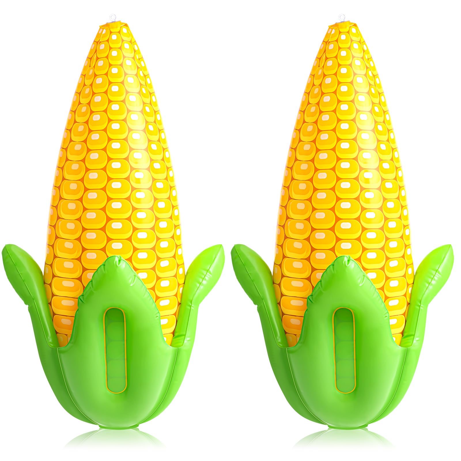 Amazon.com: Deekin 4 PVC Corn Balloons Inflatable Corn Cob 24" x 13 ...