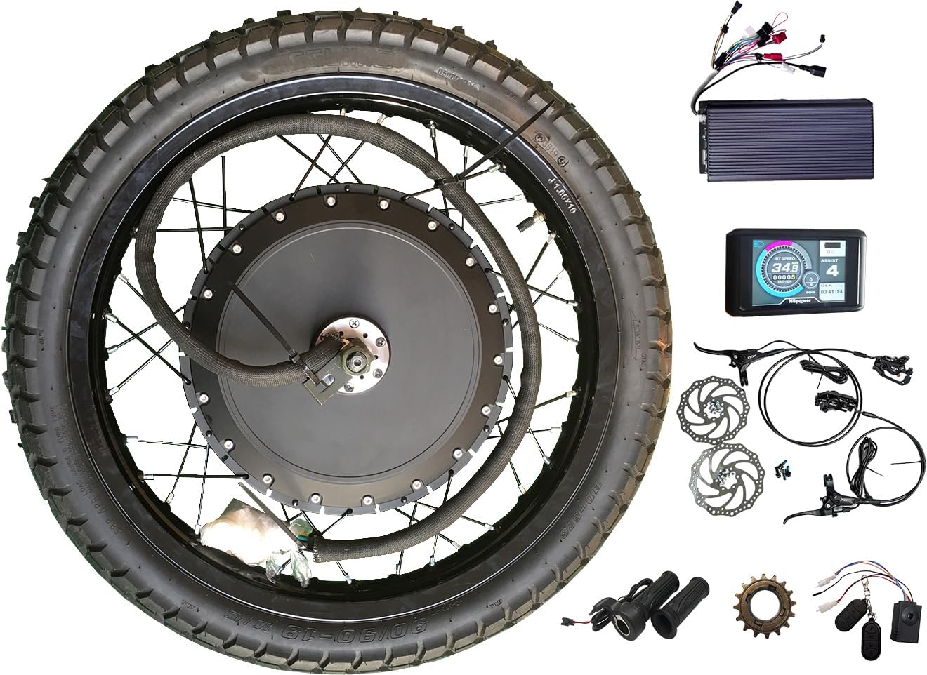 Amazon.com : NB POWER 150mm Dropout QS 273 8000W motorwheel Ebike kit ...