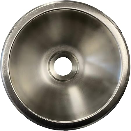 RecPro RV 13" Round Stainless Steel Sink | Single RV Kitchen Sink | RV ...