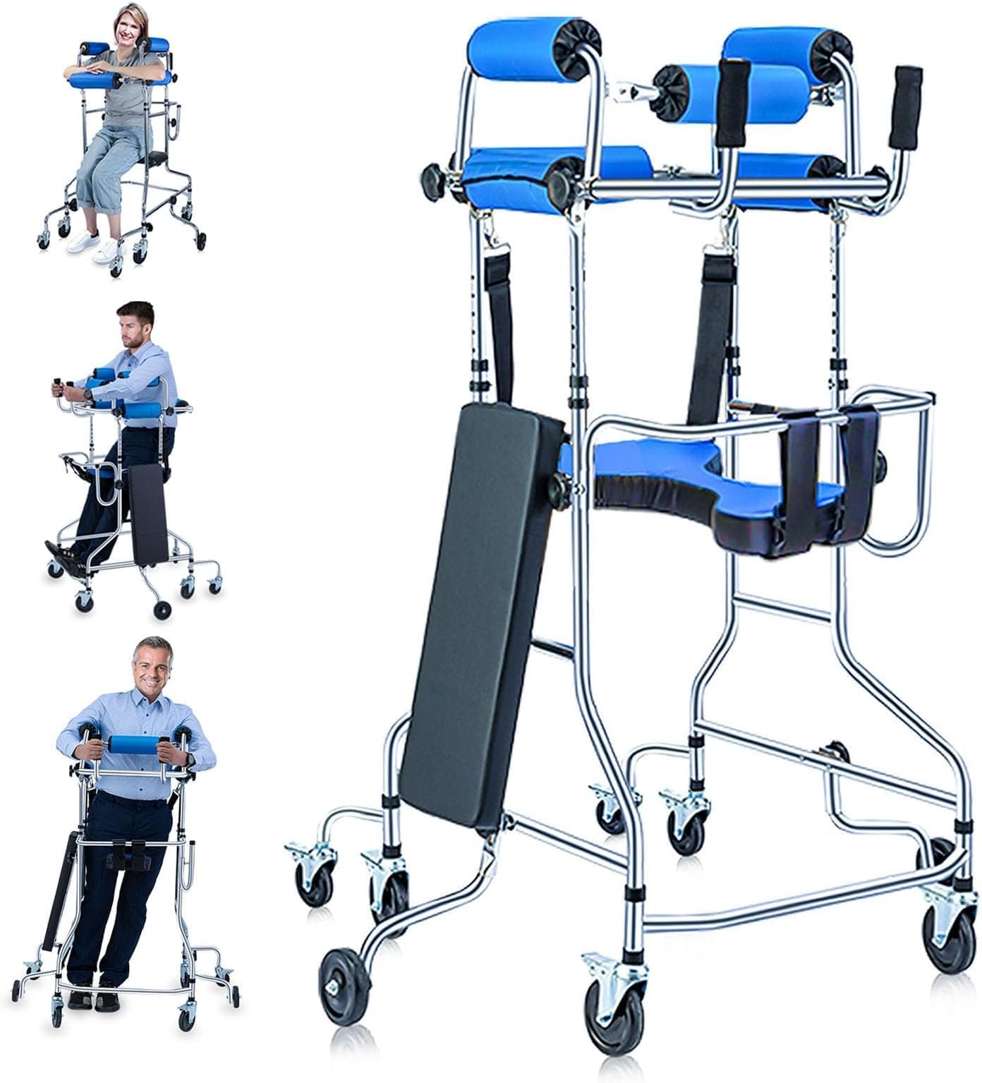 Andadera/Andador 6 rondas para niños con ruedas caminantes de frenos ...