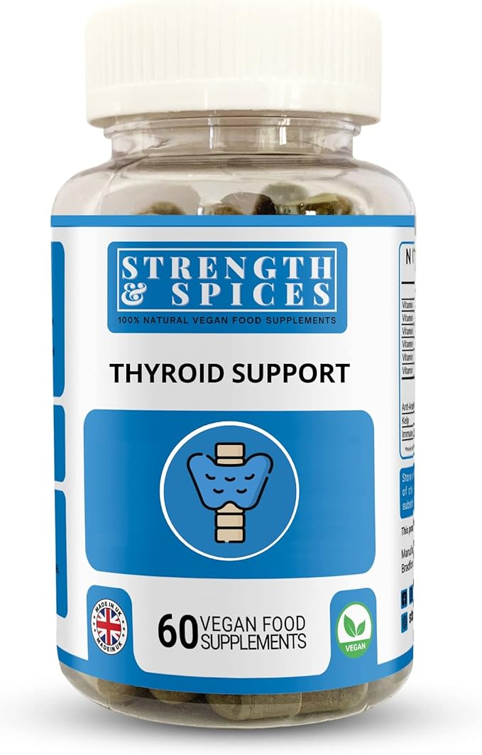 Amazon.com: Strength & Spices Thyroid Support Supplement for Women ...