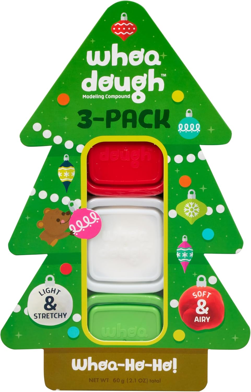 Amazon.com: Chuckle & Roar - Christmas Whoa Dough Stocking Stuffer ...