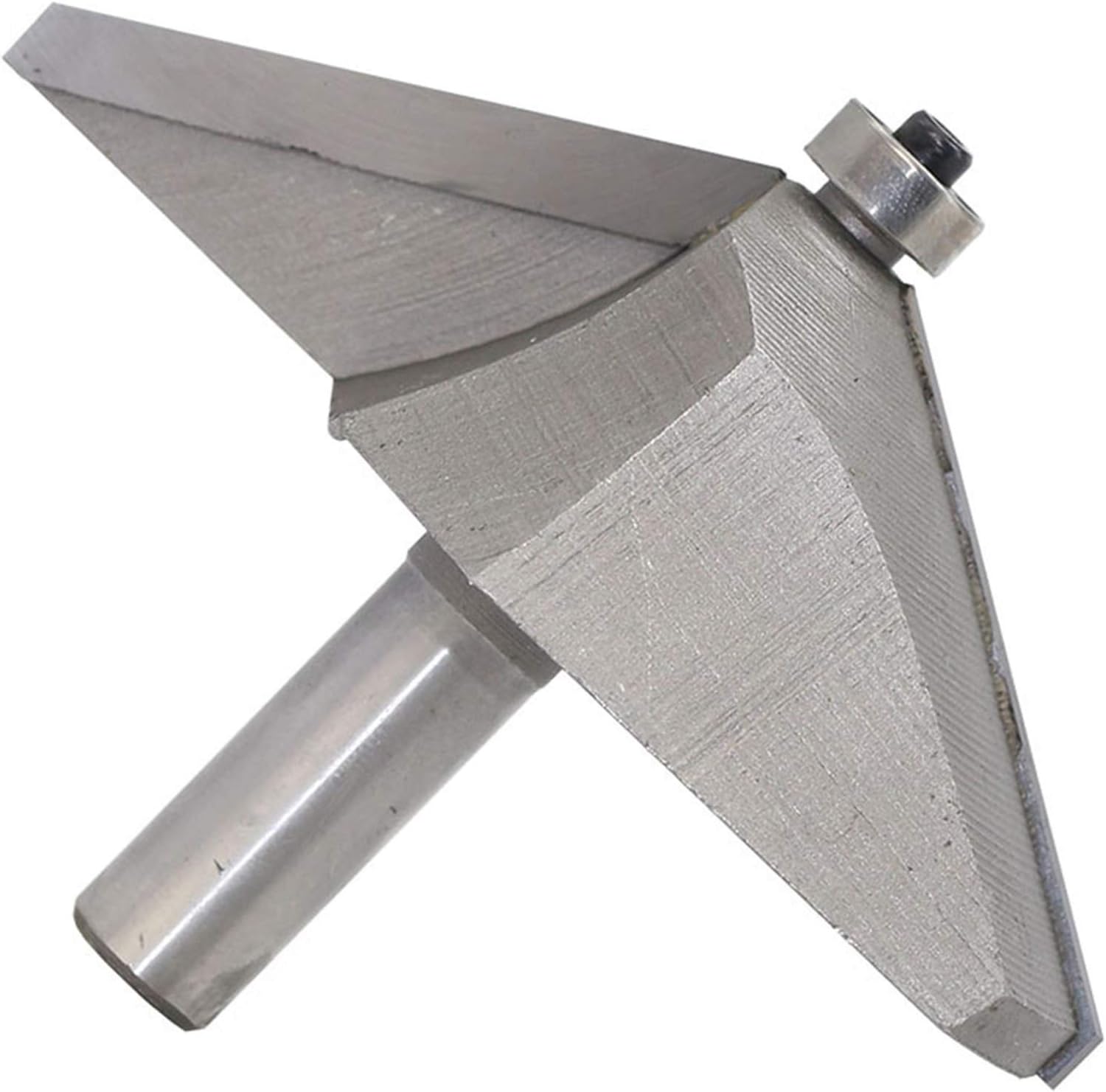 Amazon.com: DLLTEC Qinlu-CNC Router Bits 1/2" Shank Chamfer Cutter ...