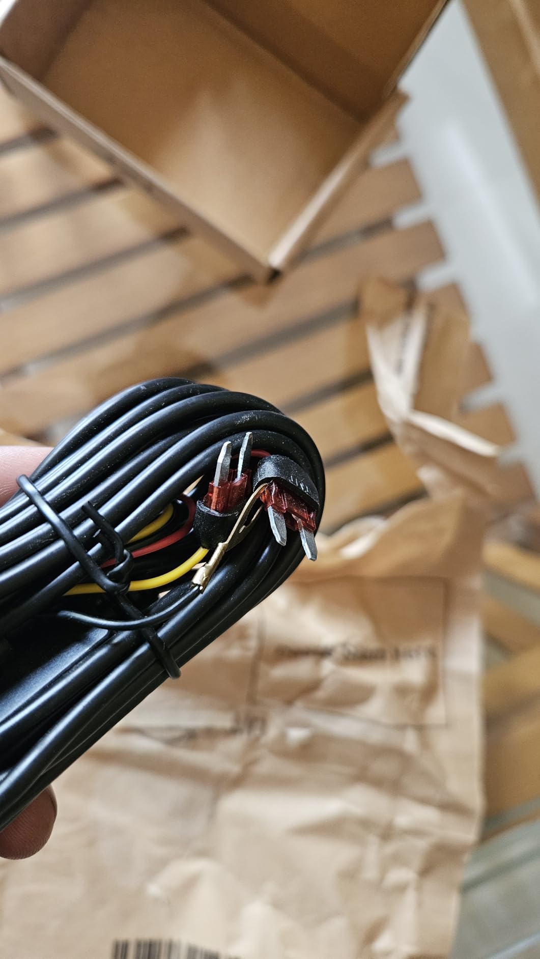 JXL Hardwire Kit for 24 hour Parking Monitoring with Fuse Adapter for ...