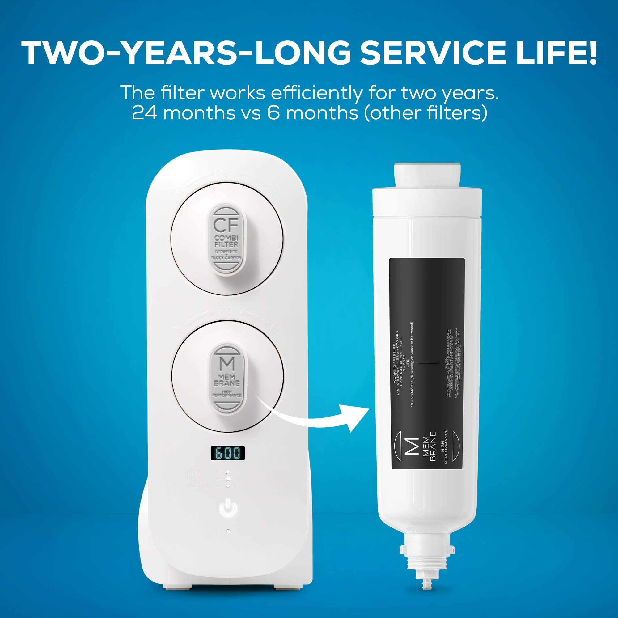 Oasis Reverse Osmosis Filter System Profile For Aqua Oasis