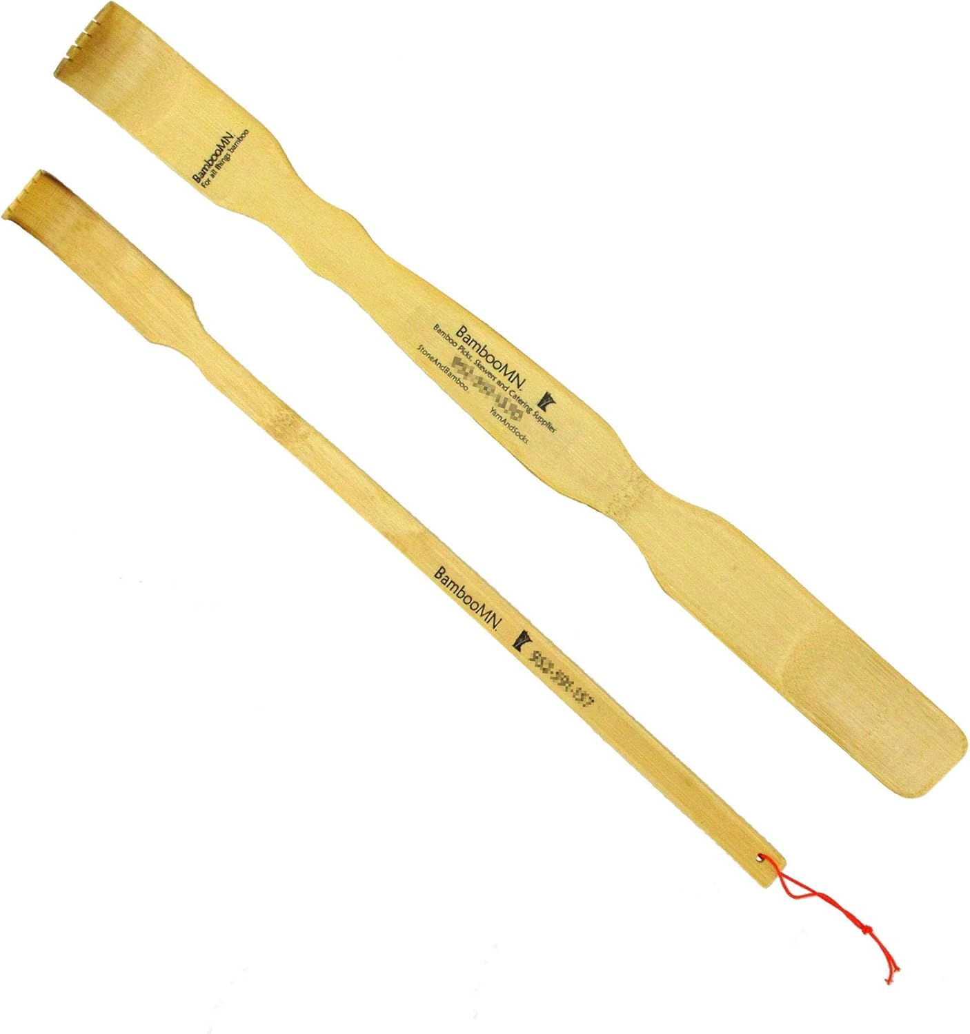 Amazon.com : 17.5" Combination Bamboo Back Scratcher Shoe Horn ...