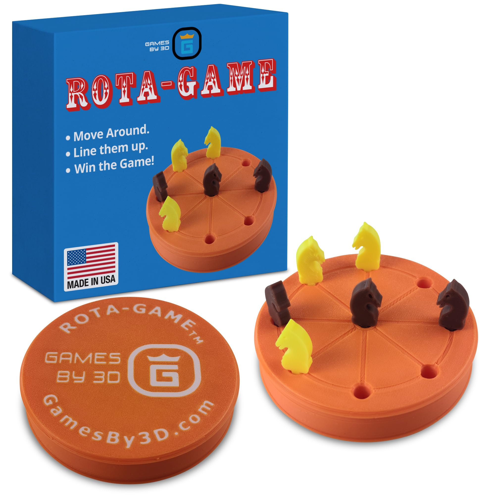 Amazon.com: Games by 3D ROTA Game, Tic-Tac-Toe Game with Never a Tie, A ...