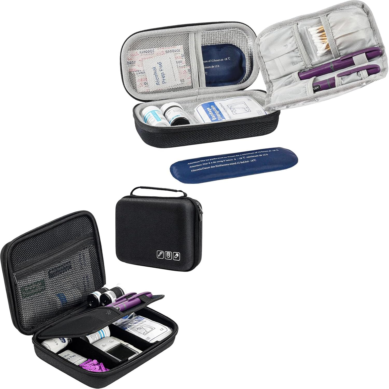 Amazon.com: ProCase Insulin Cooler Case Bundle with Diabetic Supplies ...