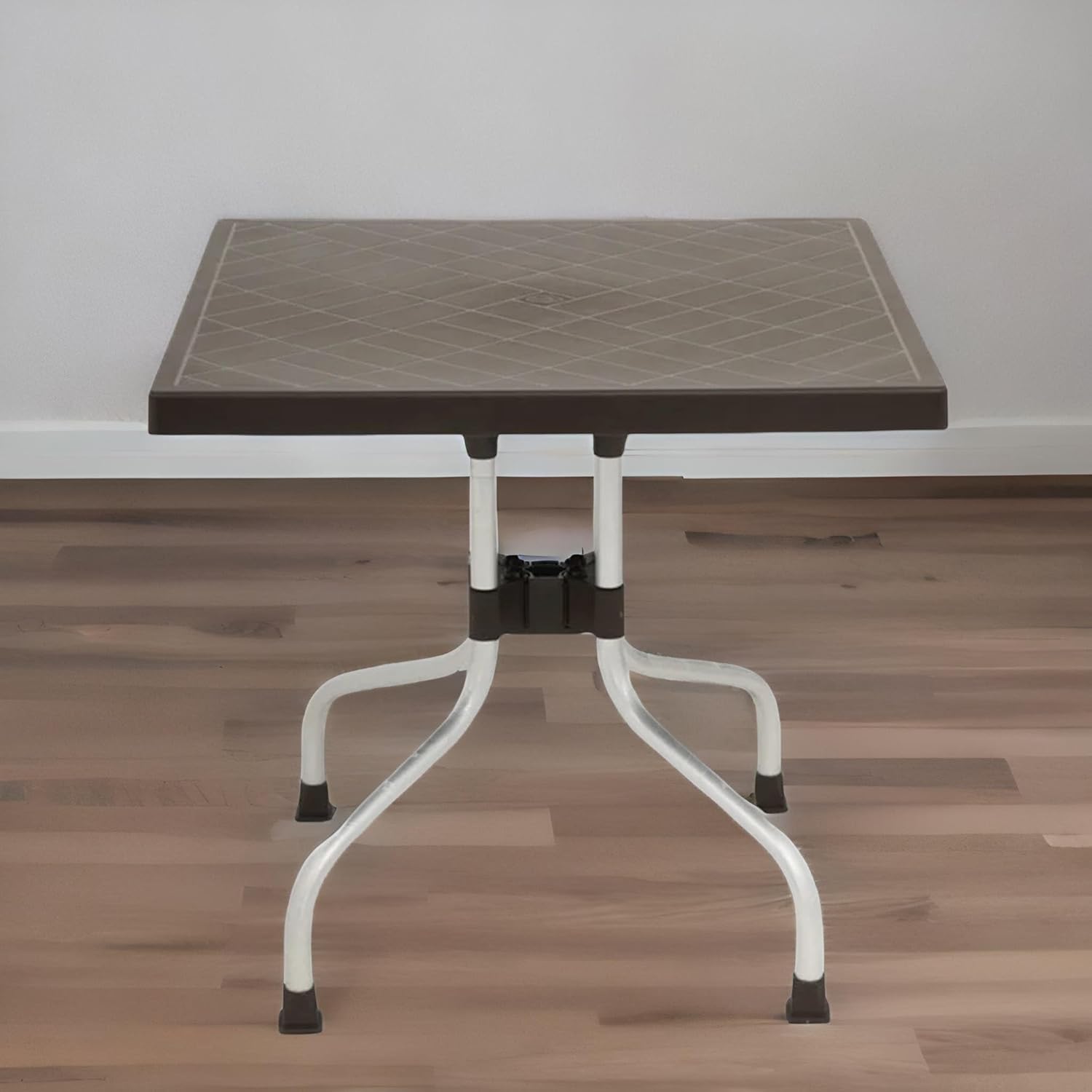 Nilkamal Orchid Square-Shape Plastic Dining Table |3-Year Warranty|for ...