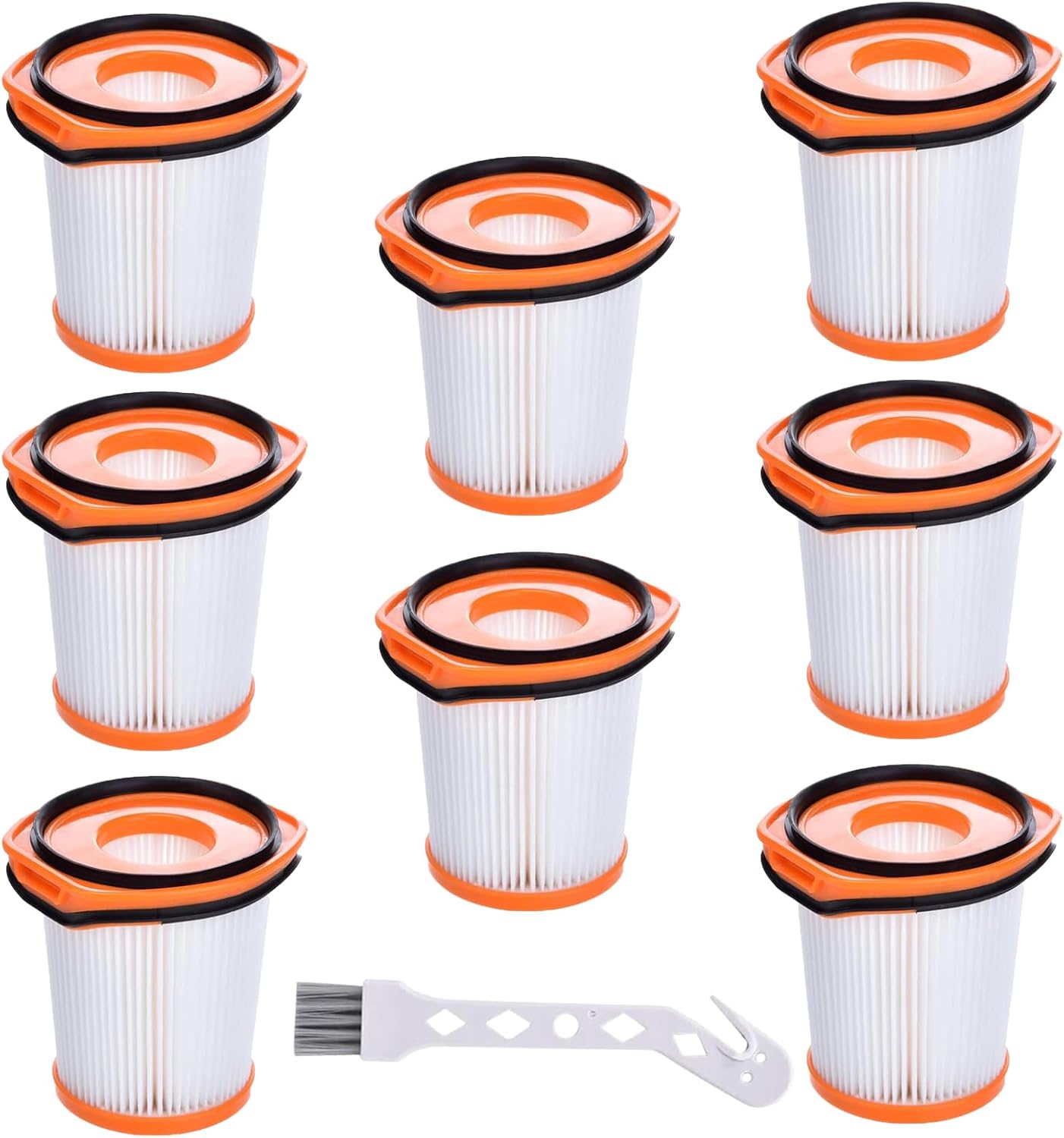 Amazon.com: 8 Pack WS642AE Filter Replacement for Shark Wandvac Self ...