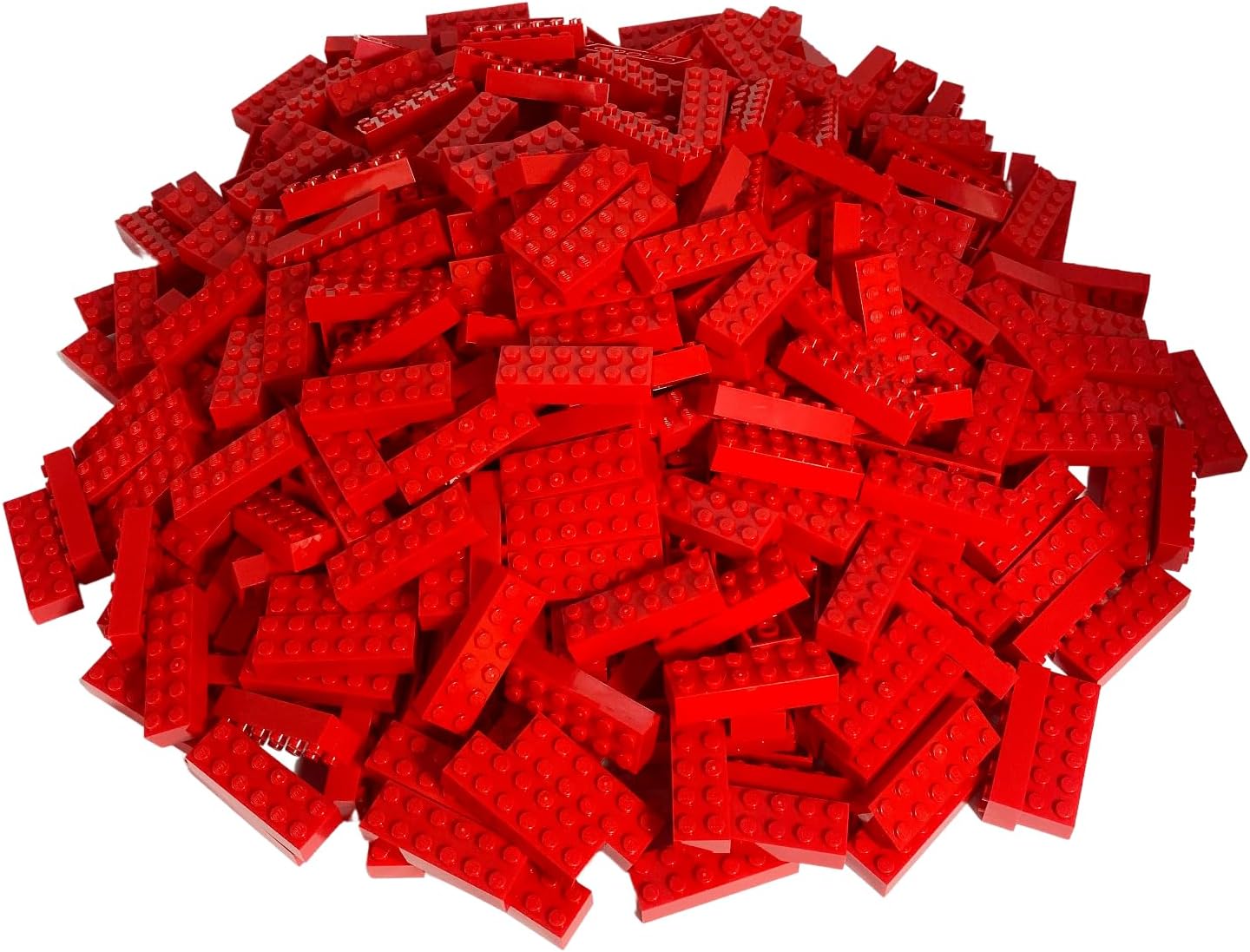 Lego® - Bausteine Grundbausteine 2x6 Noppen - 30 Stück - Modell 2456 in Rot - Basic ...
