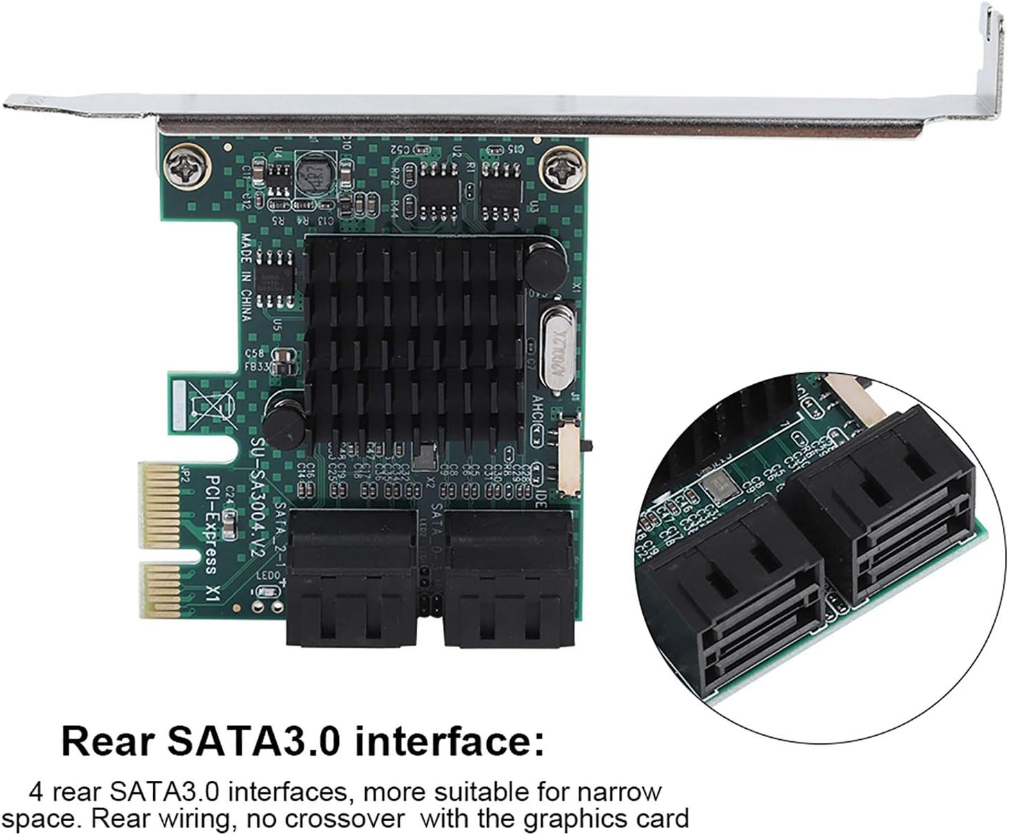 PCI Express SATA Controller, 4-Port PCIE to SATA 3.0 Philippines | Ubuy
