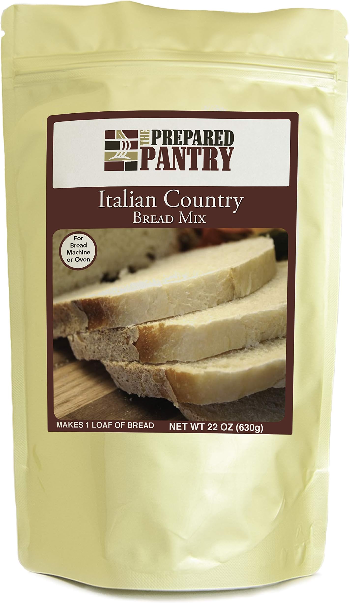 Amazon.com : The Prepared Pantry Italian Country Bread Mix; Single Pack ...