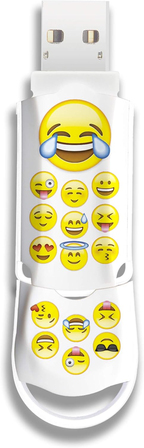 Integral 32GB XPression USB Drive in Emoji Design Fun and Funky Memory ...