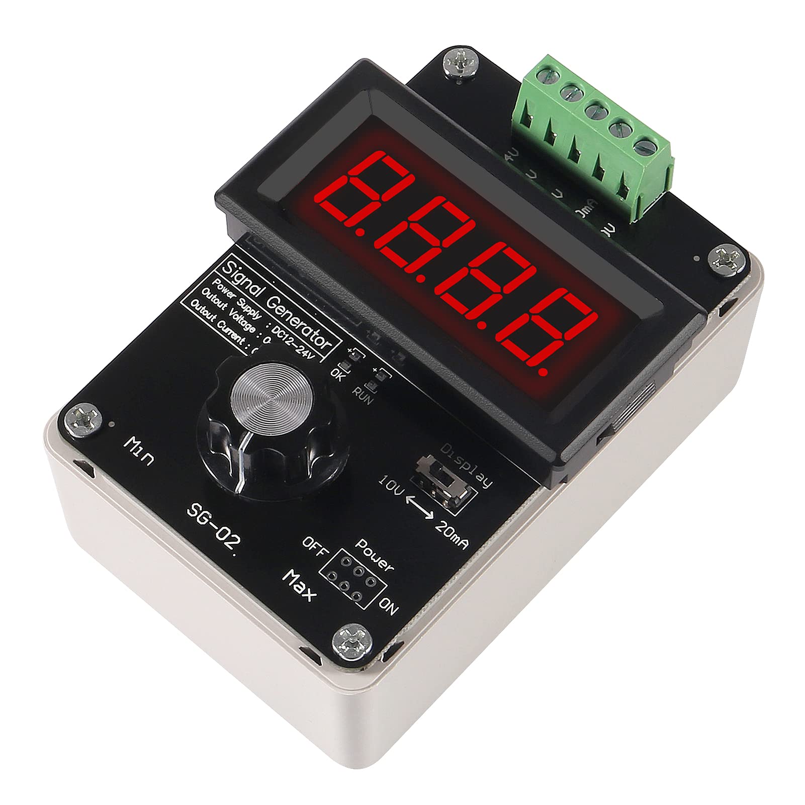 Snapklik.com : 4-20mA Adjustable Signal Generator, DC 0-10V 0 4-20mA ...