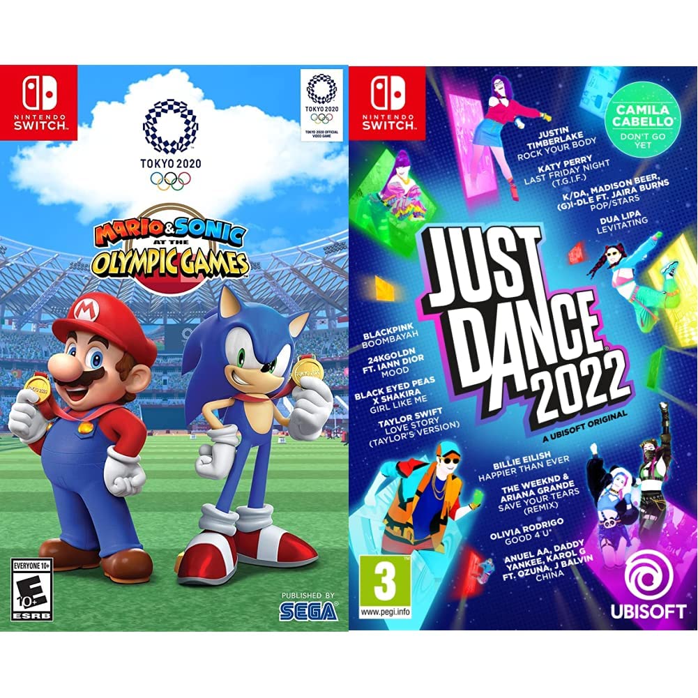 Buy Mario and Sonic at the Olympic Games Tokyo 2020 & Just Dance 2022 ...
