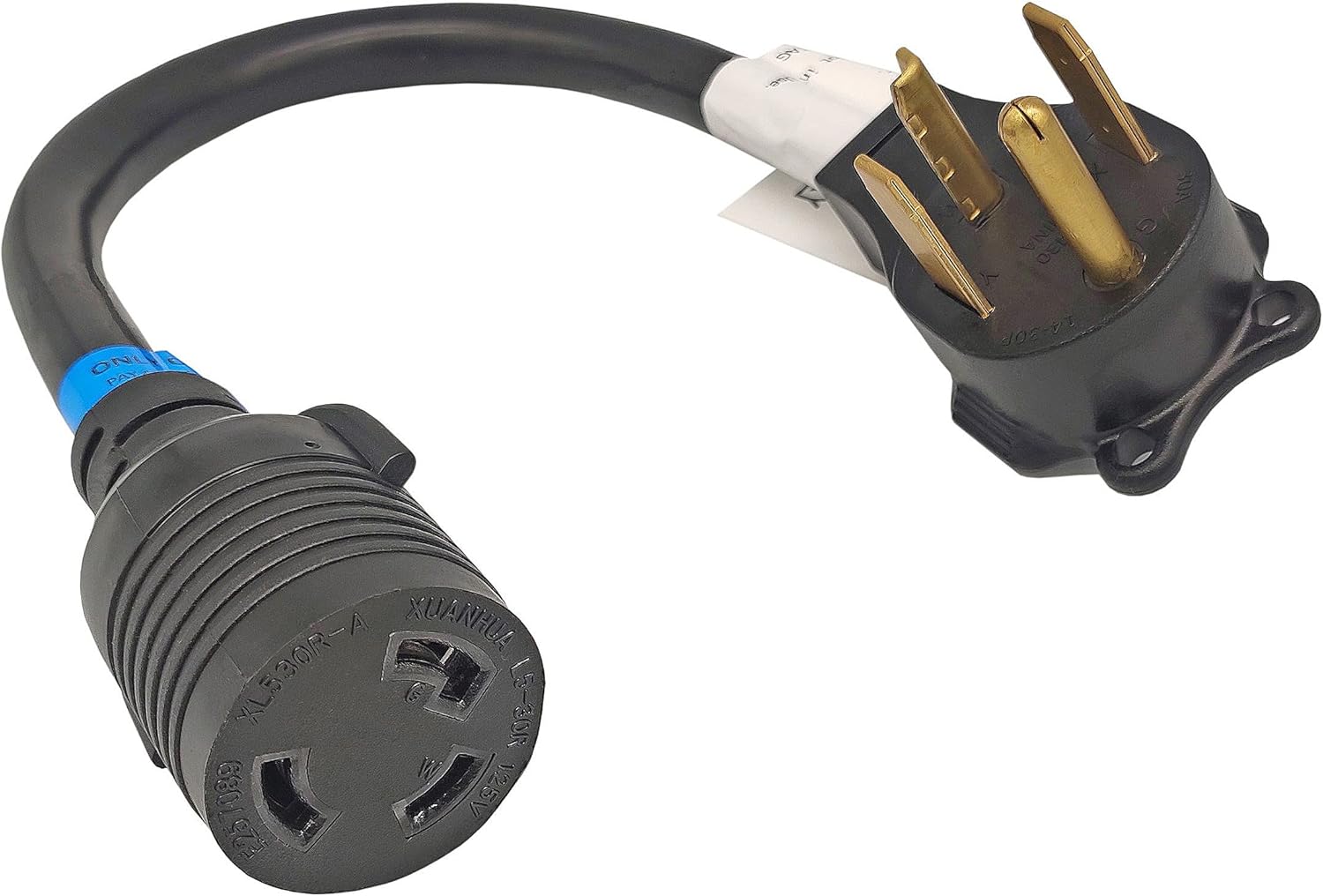 Amazon.com: Fullsky FC-143L53 Male dryer plug 14-30P to L5-30R lock ...