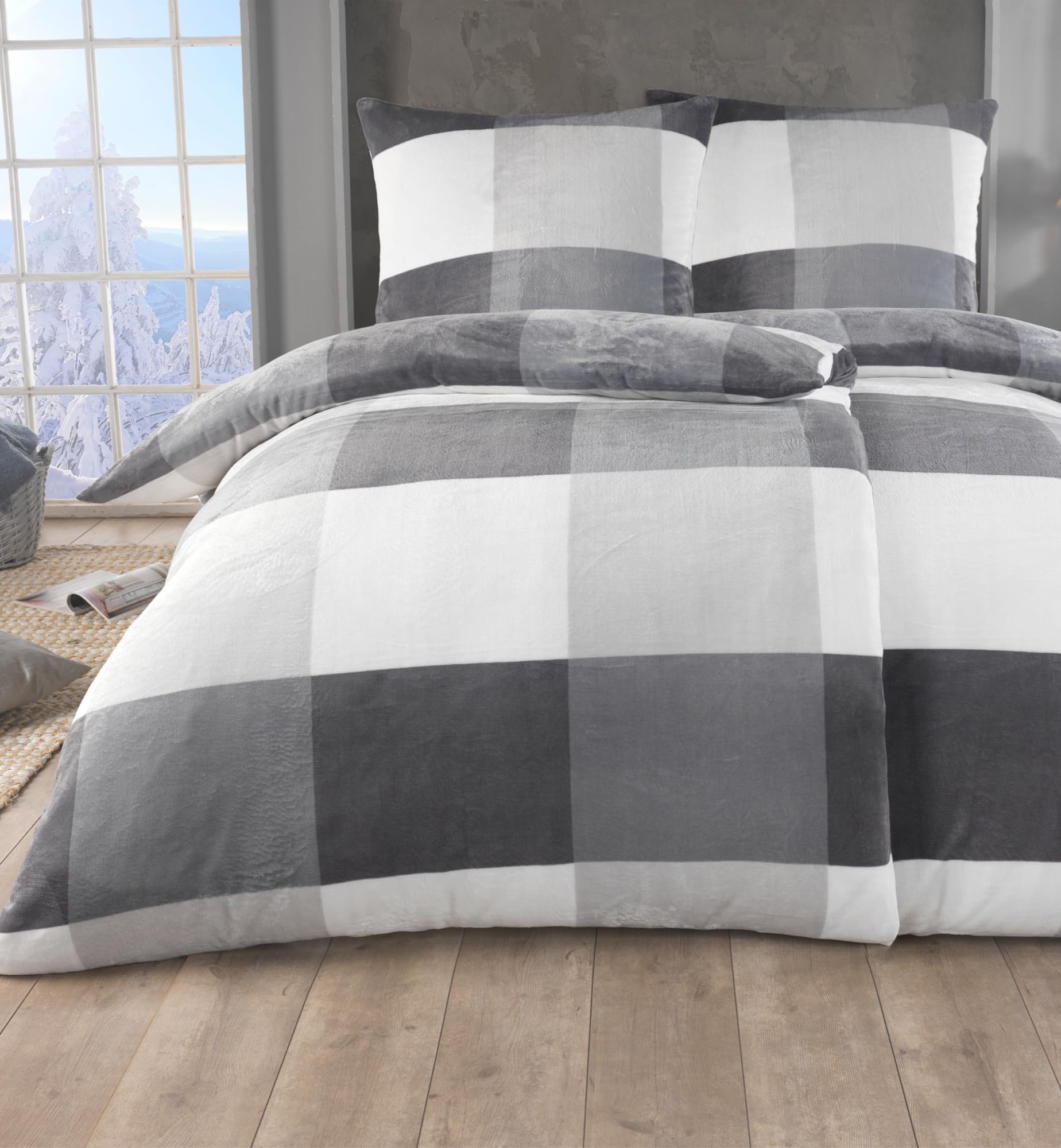 Faszinierend Fleece Bettwäsche 135x200 4 Teilig Ebenbild