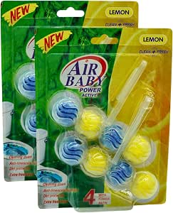 Automatic Toilet Bowl Cleaner Balls, Long-Lasting Fragrance, 2 Pack ...