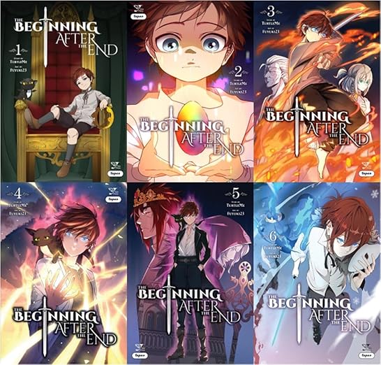 The Beginning After the End (Comic) Vol. 1 – 6 Set: TurtleMe: Amazon.com: Books