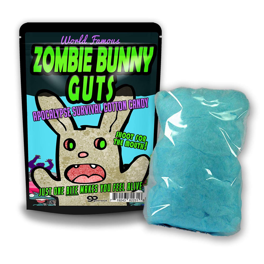 Amazon.com : Zombie Bunny Guts Cotton Candy - Zombie rabbit apocalypse ...