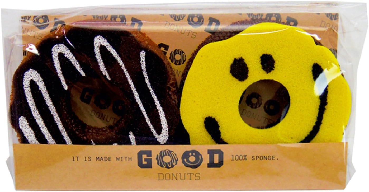 Amazon.com: Ken Onishi DONUTS DNSP-850 Kitchen Sponge, Chocolate x ...
