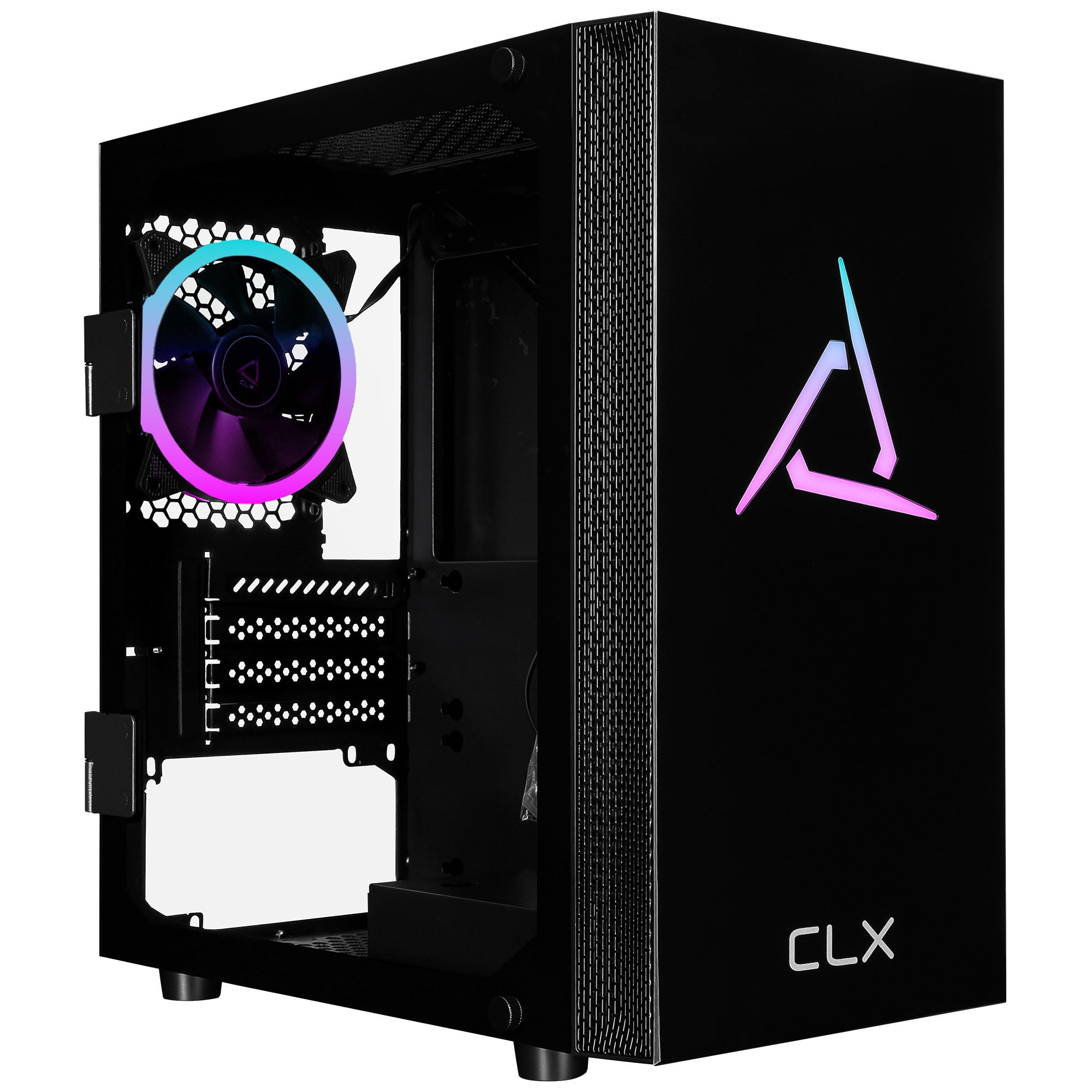 Amazon.com: CLX Sphynx Micro Tower Black, Tempered Glass, Full Size ...