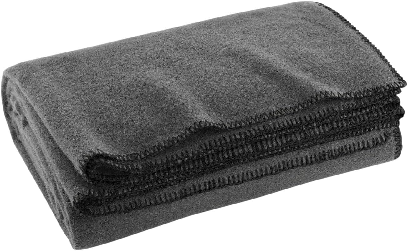 Amazon.com: Ever Ready First Aid 1700040 Grey Fire Retardant Blanket ...