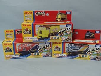 Amazon.co.jp: Plarail Chuggington Frostini Jackmanzac 3 Boxes : Toys ...