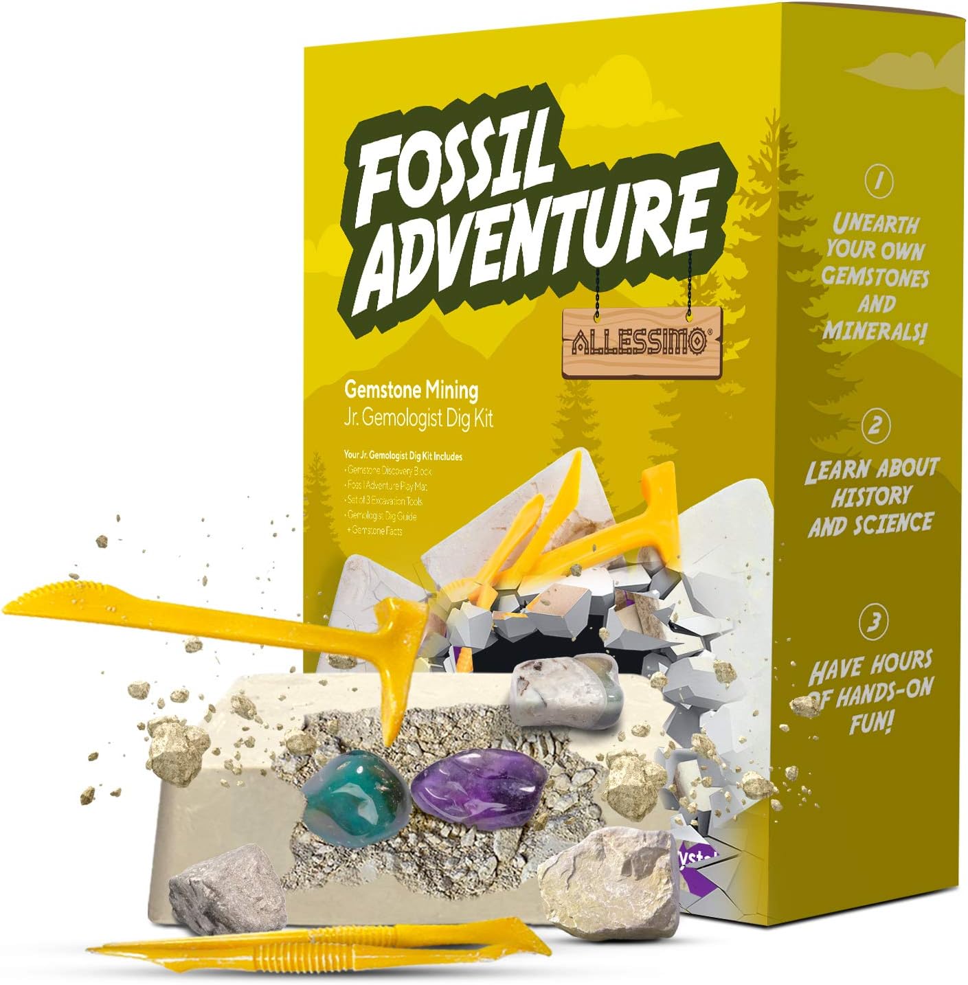 Fossil Adventure- Gemstone Mining Dig Kit, Complete Philippines | Ubuy