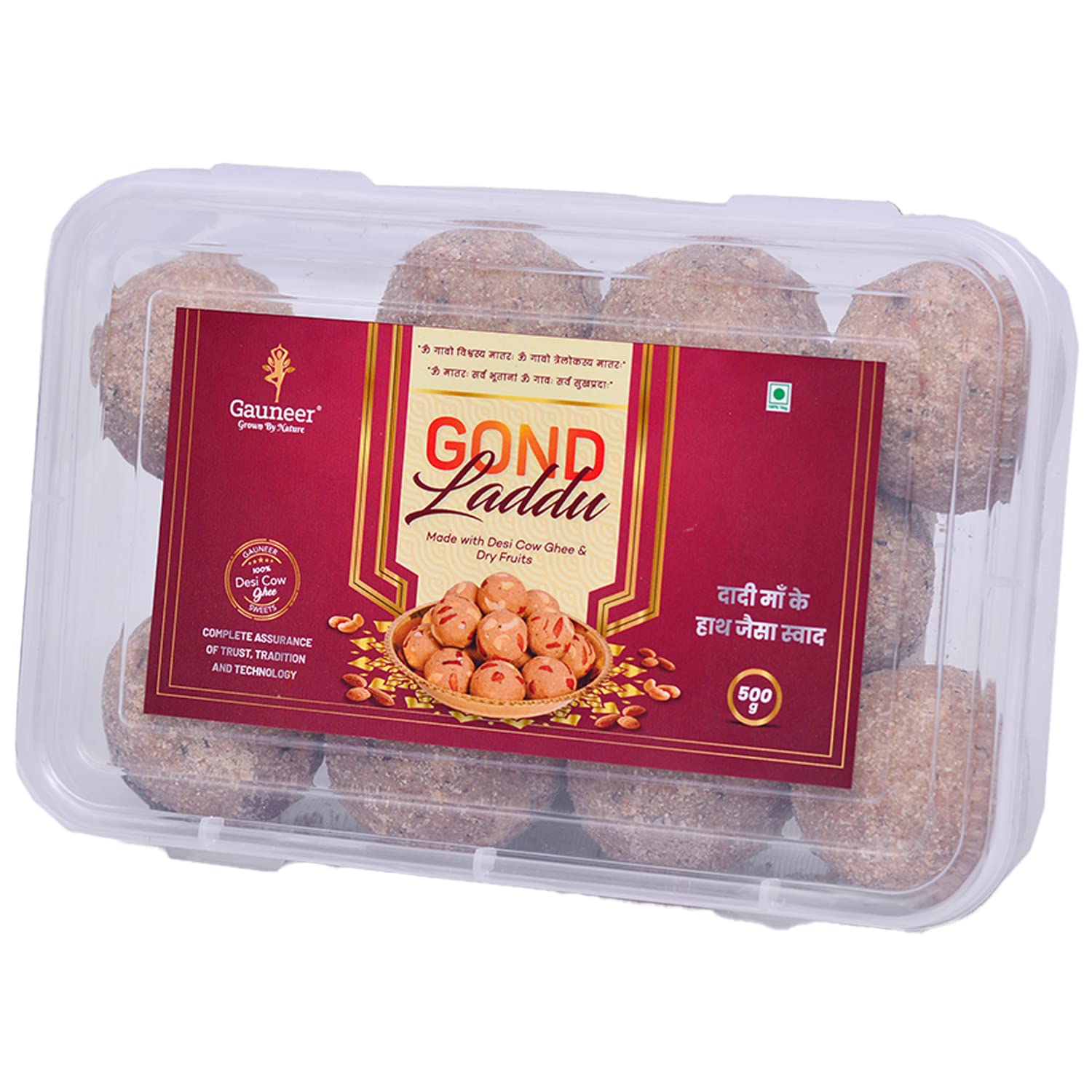 Gauneer Gond Laddu, Gond ke laddu, Desi Ghee Gond Ladoo, Pure Dry Fruit ...