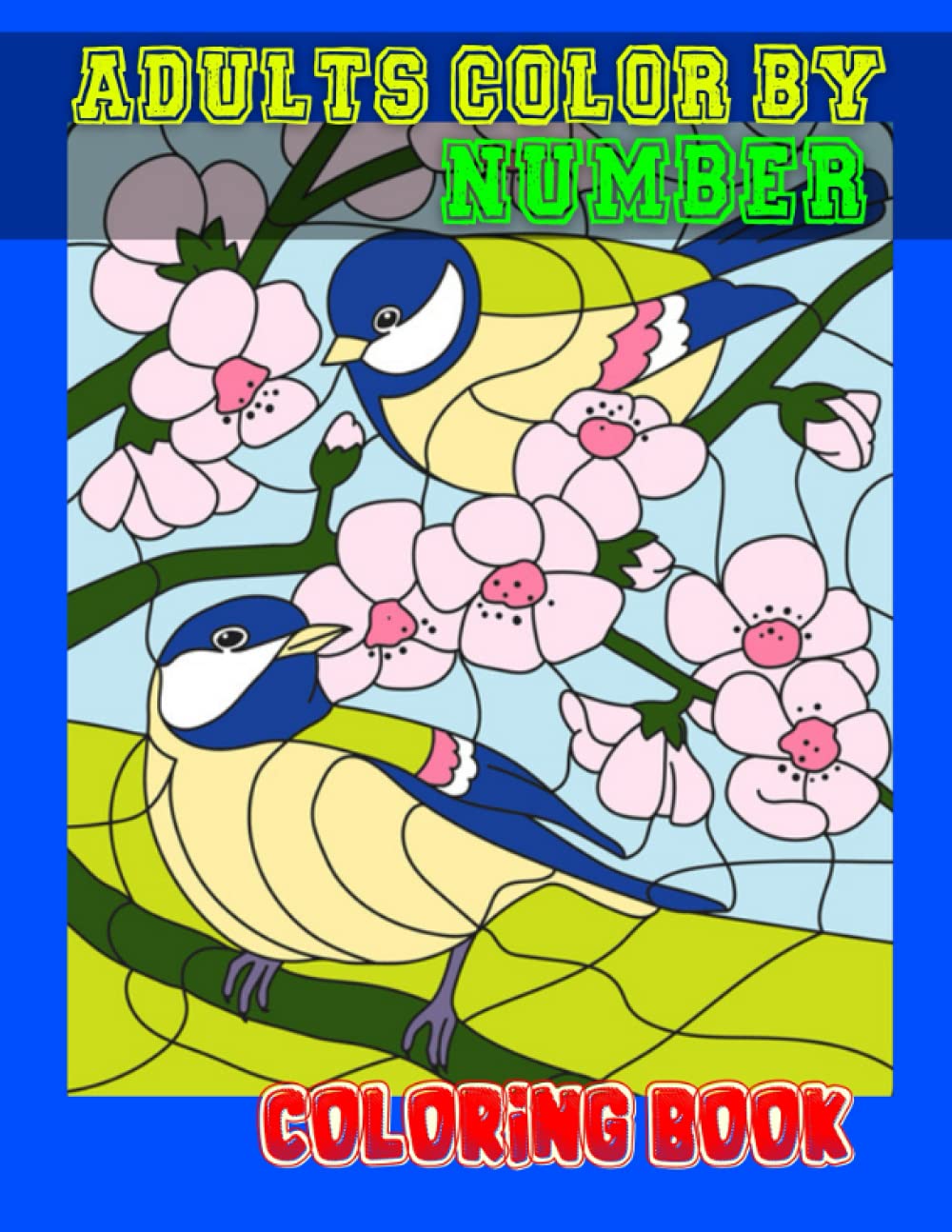 Adults Color By Number Coloring Book Adults Color By Number ...