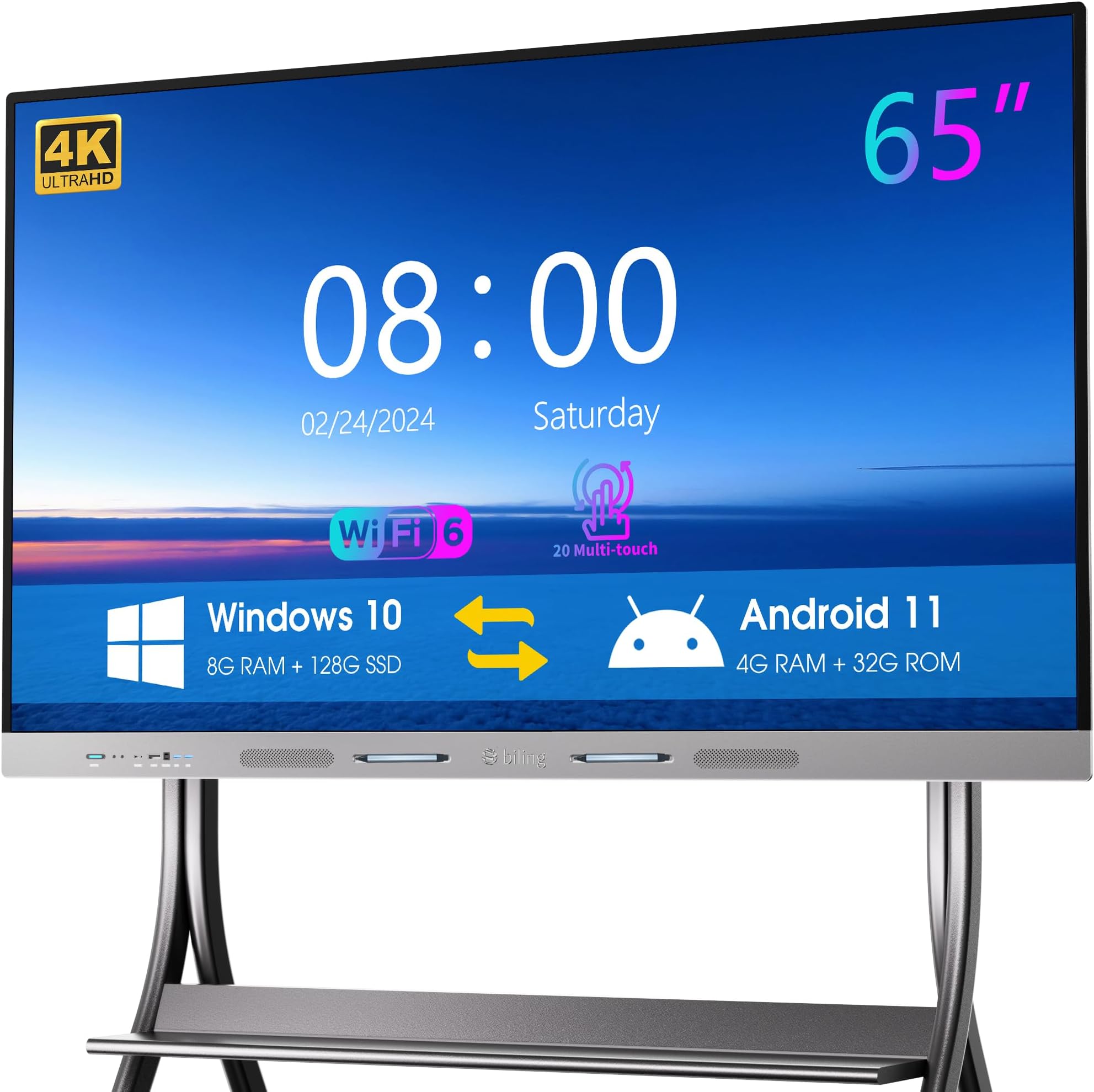 Amazon.com: DELL-C7520QT 75IN 4K INTERACTIVE TCH MON : Electronics