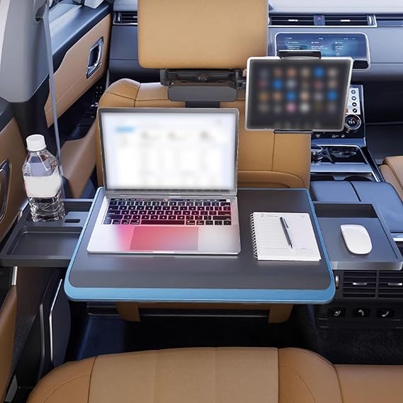 Amazon.com: Car Tray Table, Multi Functional Car Backseat Tray Desk ...