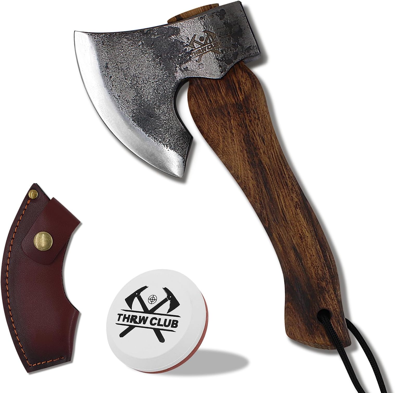 Amazon.com : Royal Enterprises US Camping Axe with Sheath - Hand Forged ...