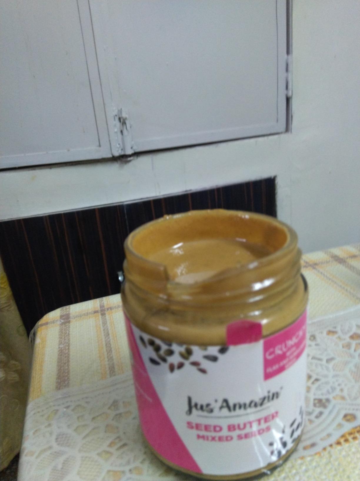 Jus' Amazin Crunchy Seed Butter (200g) - Mixed Seeds | Watermelon Seeds ...