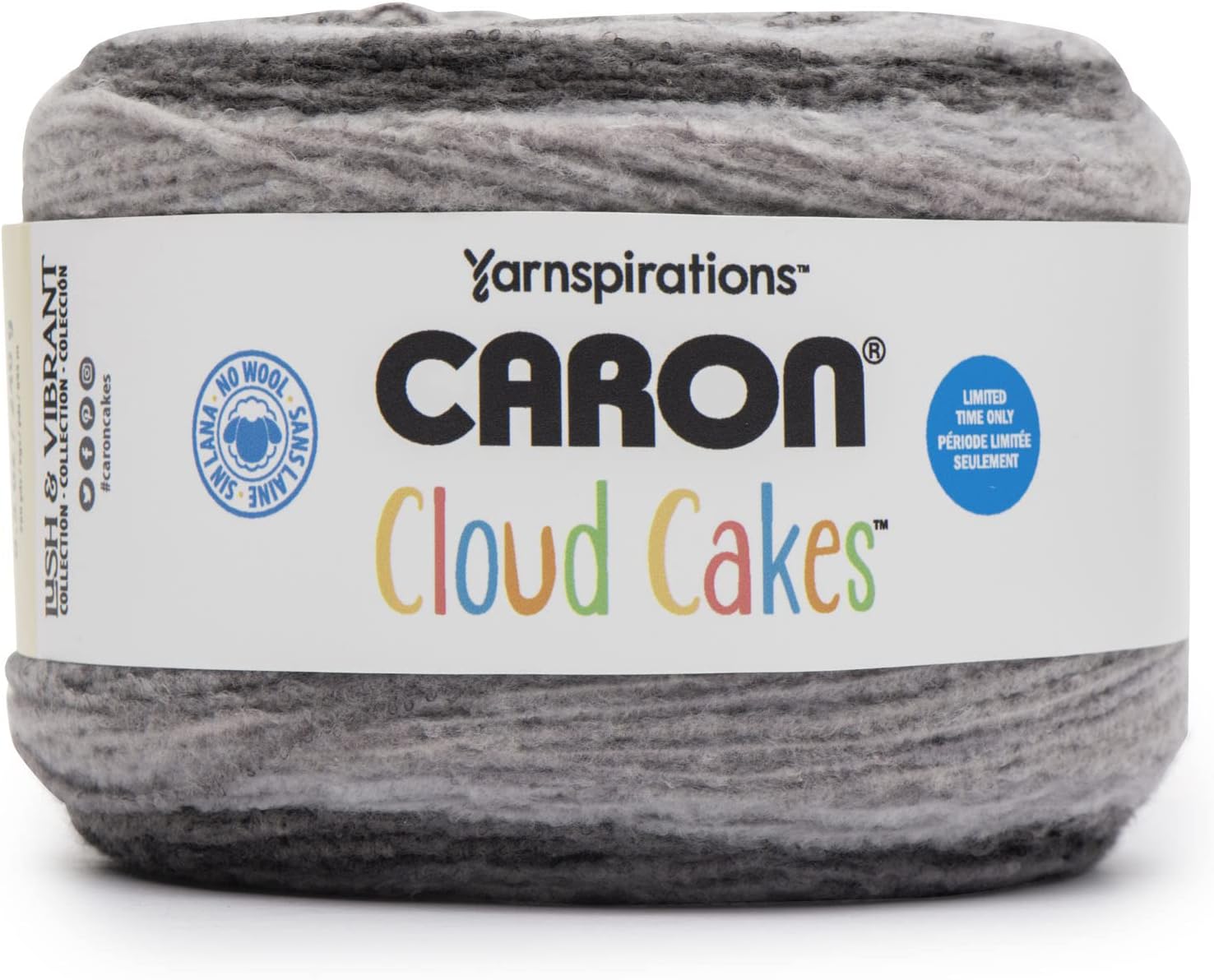 Amazon.com: Caron Cloud Cakes 250g - Shark Skin : Grocery & Gourmet Food
