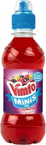 Vimto Minis Still Drink - Low Calorie No Added Sugar - Mixed Fruit ...