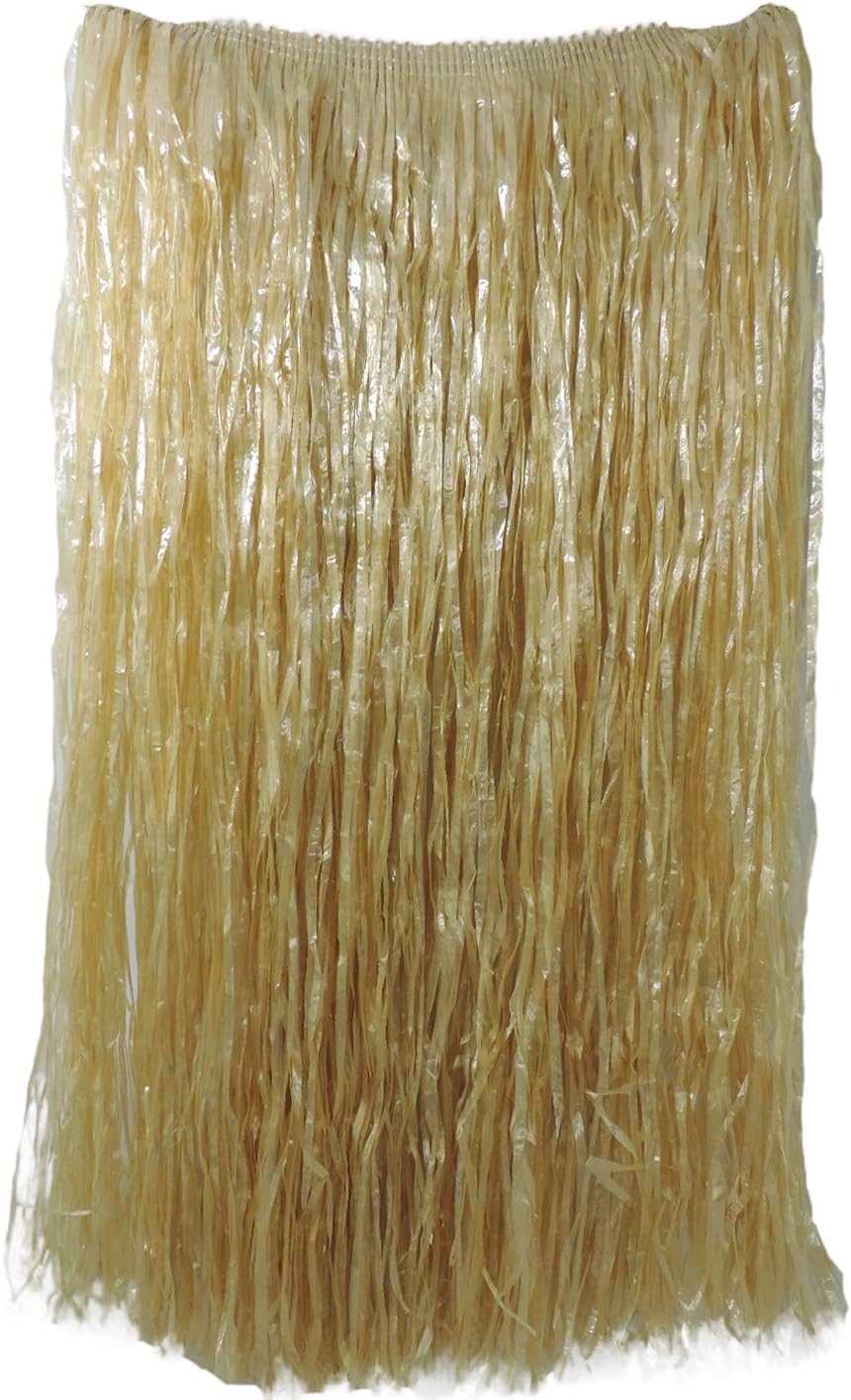 Amazon.com: Hawaiian Hula Dancer Islander Faux Grass Skirt Costume ...
