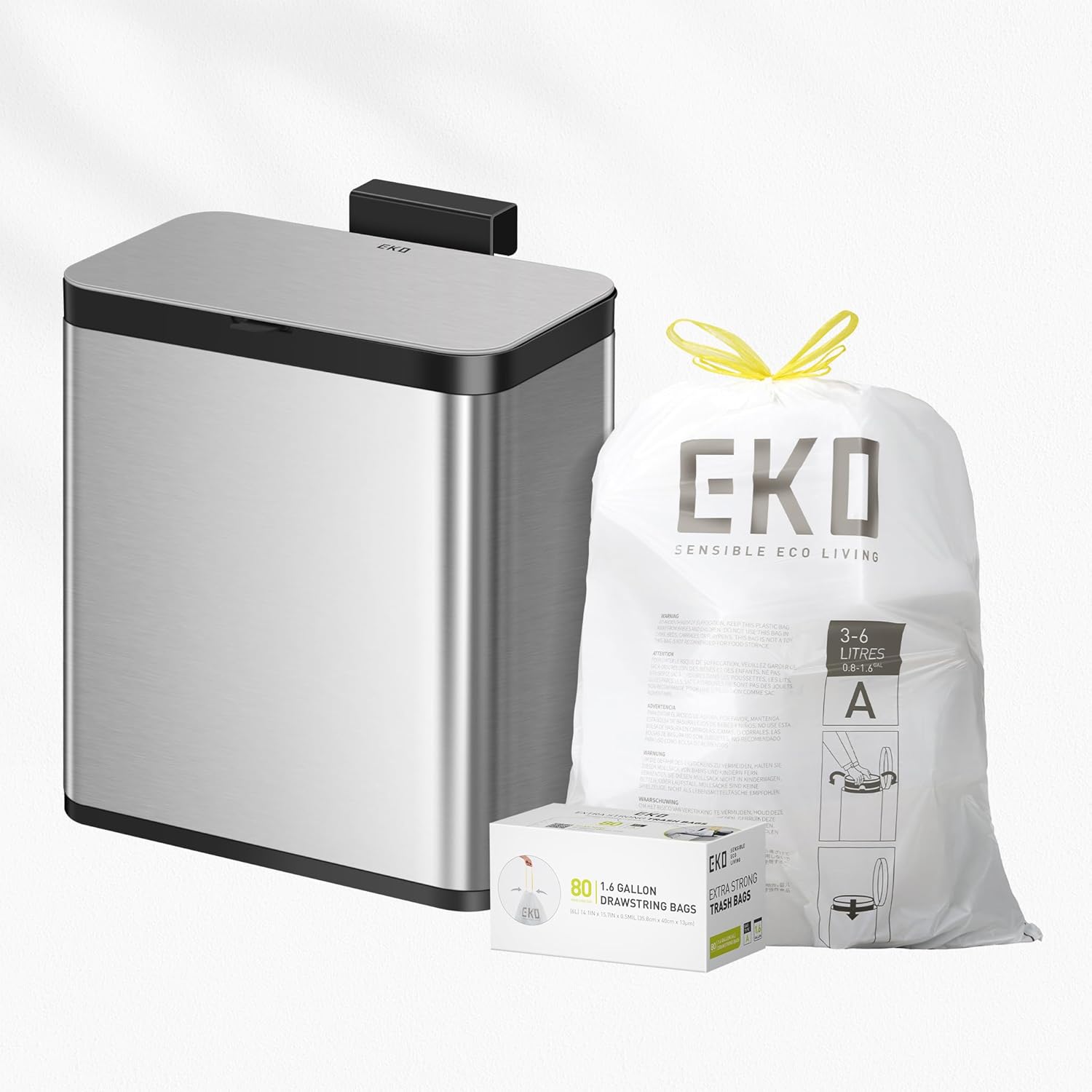 Amazon.com: EKO Kitchen Composting Starter Set – Includes 7 Liter ...