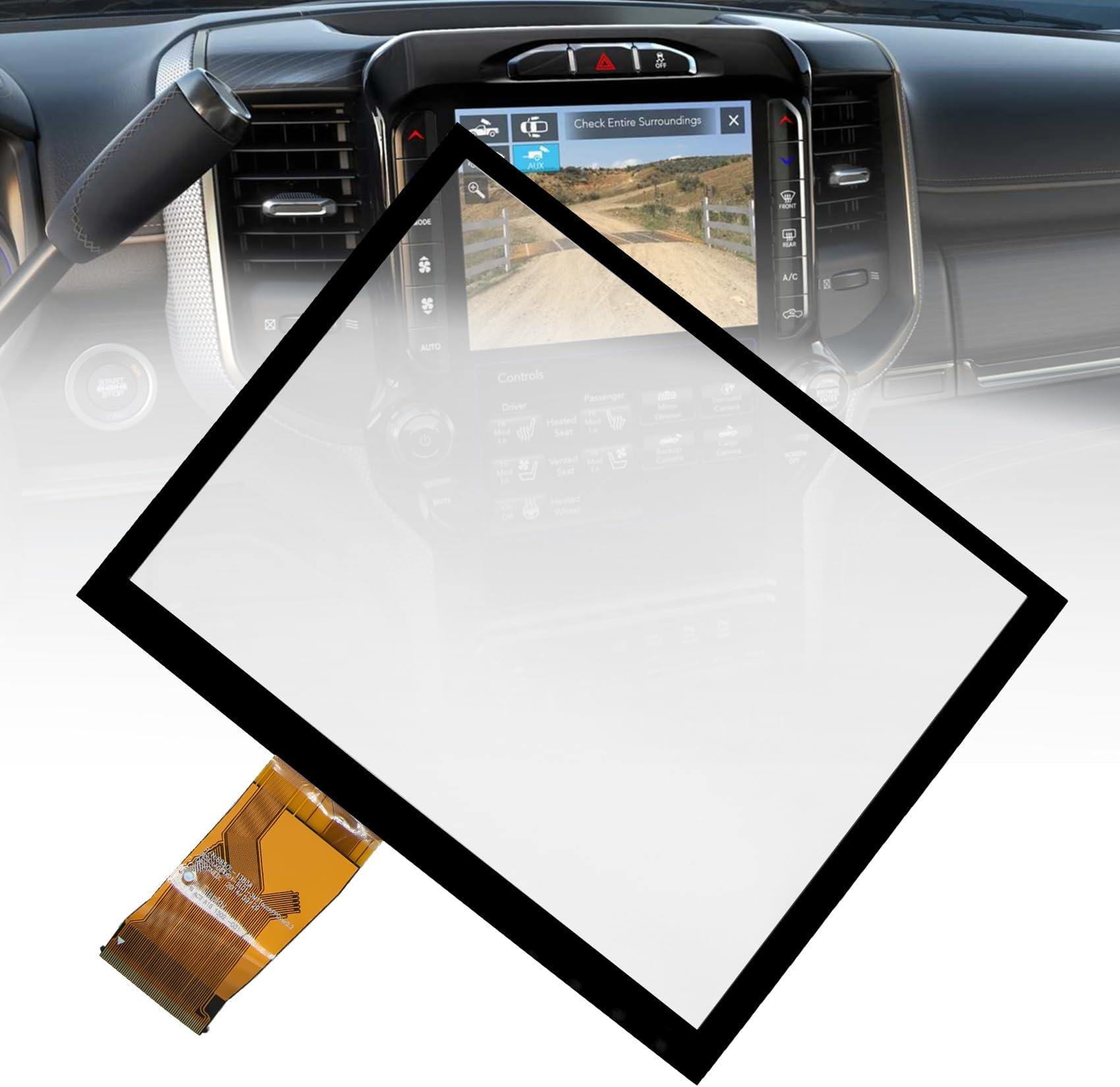 Amazon.com: 8.4" Uconnect Touch Screen Digitizer Replacement for Radio ...