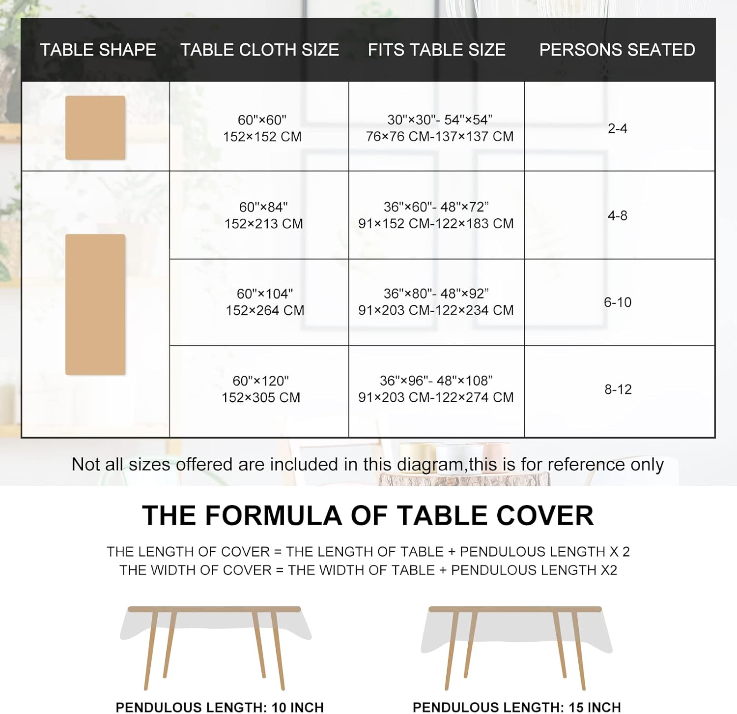 AnyDesign Mantel rectangular para el día de San Valentín, mantel de ...