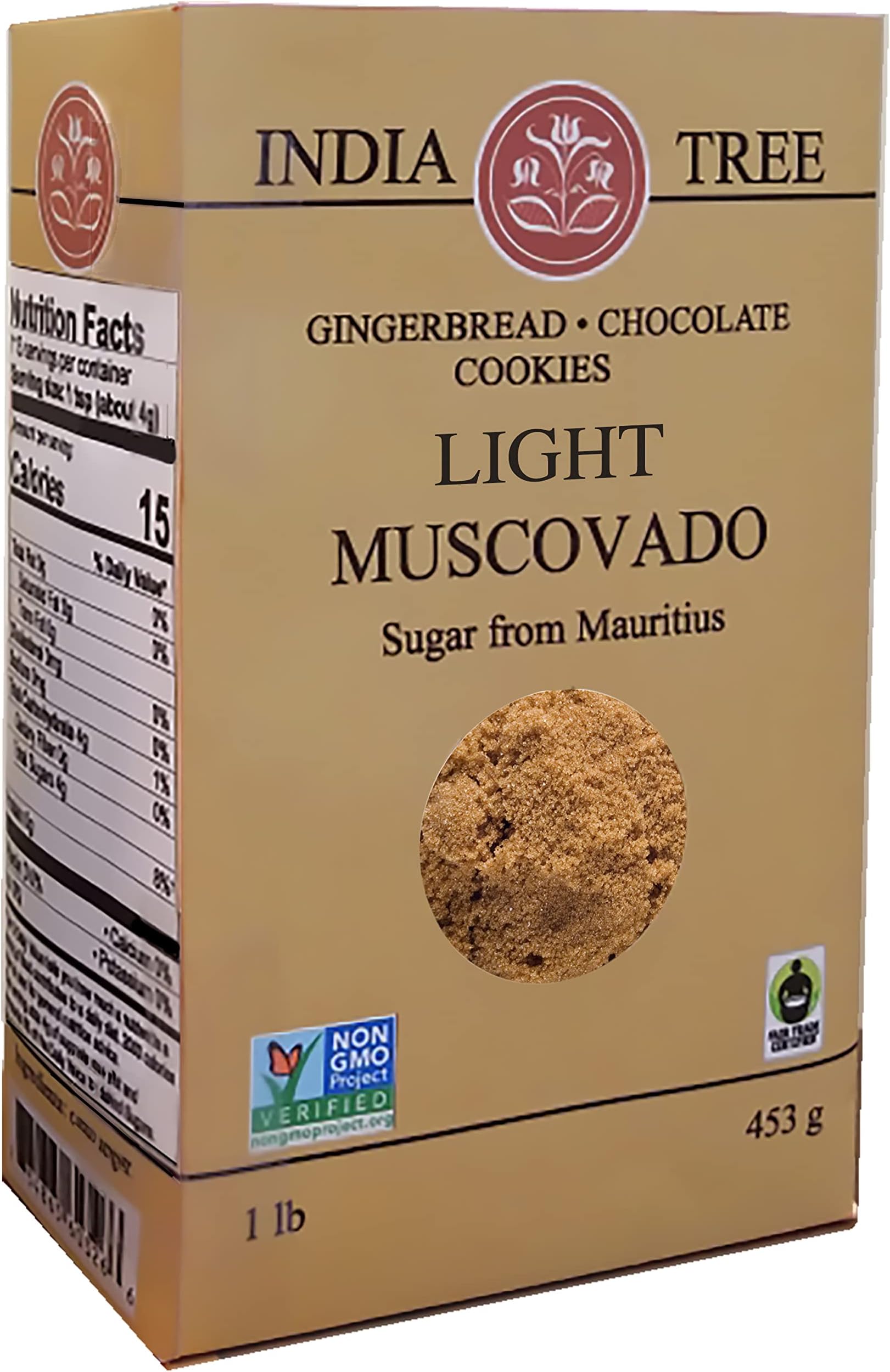 Amazon.com: India Tree Light Muscovado Sugar, 1 LB (Pack of 4 ...