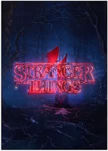 Amazon.com: Displate – Metal Poster - Stranger Things Series - Art of ...
