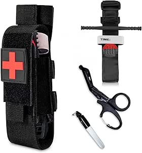 Tactical Tourniquet Pack - Survival Kit Approved for Hemorrhages ...