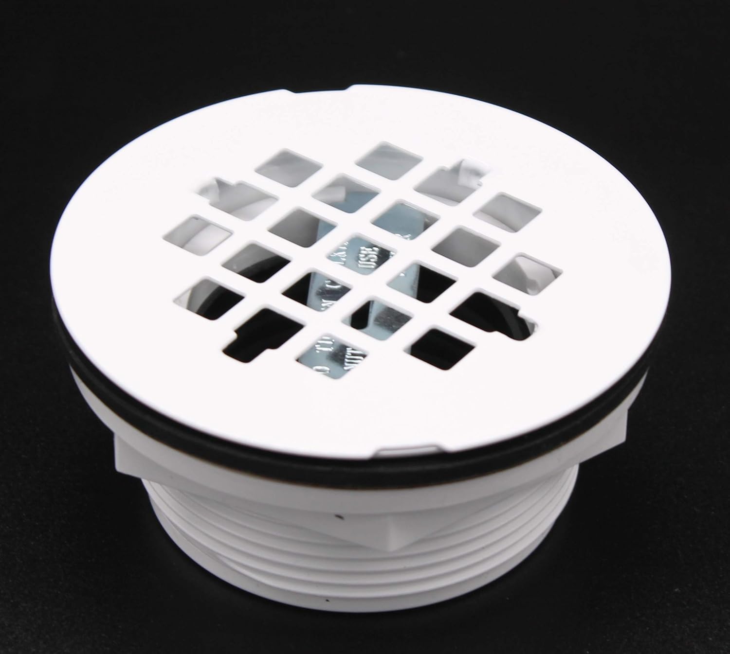 Westbrass D206P-50 40 ABS PVC Shower Drain Assembly and Grid, 1 Pack ...