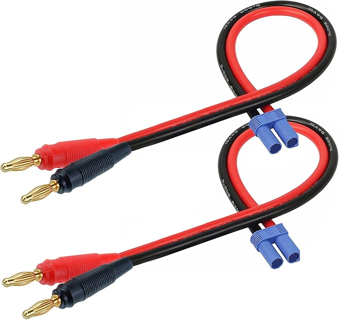 Amazon.com: QOFOWIN EC3 Plug Connector Adapter, EC3 Male Plug to 4mm ...