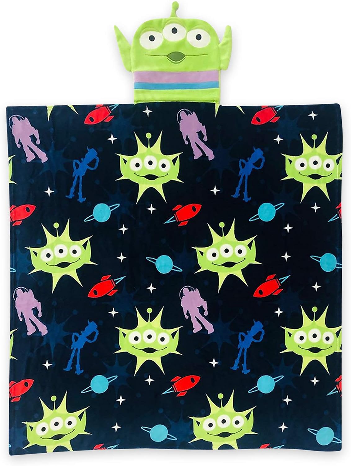 Amazon.com: Disney Pixar Toy Story Alien Convertible Fleece Throw