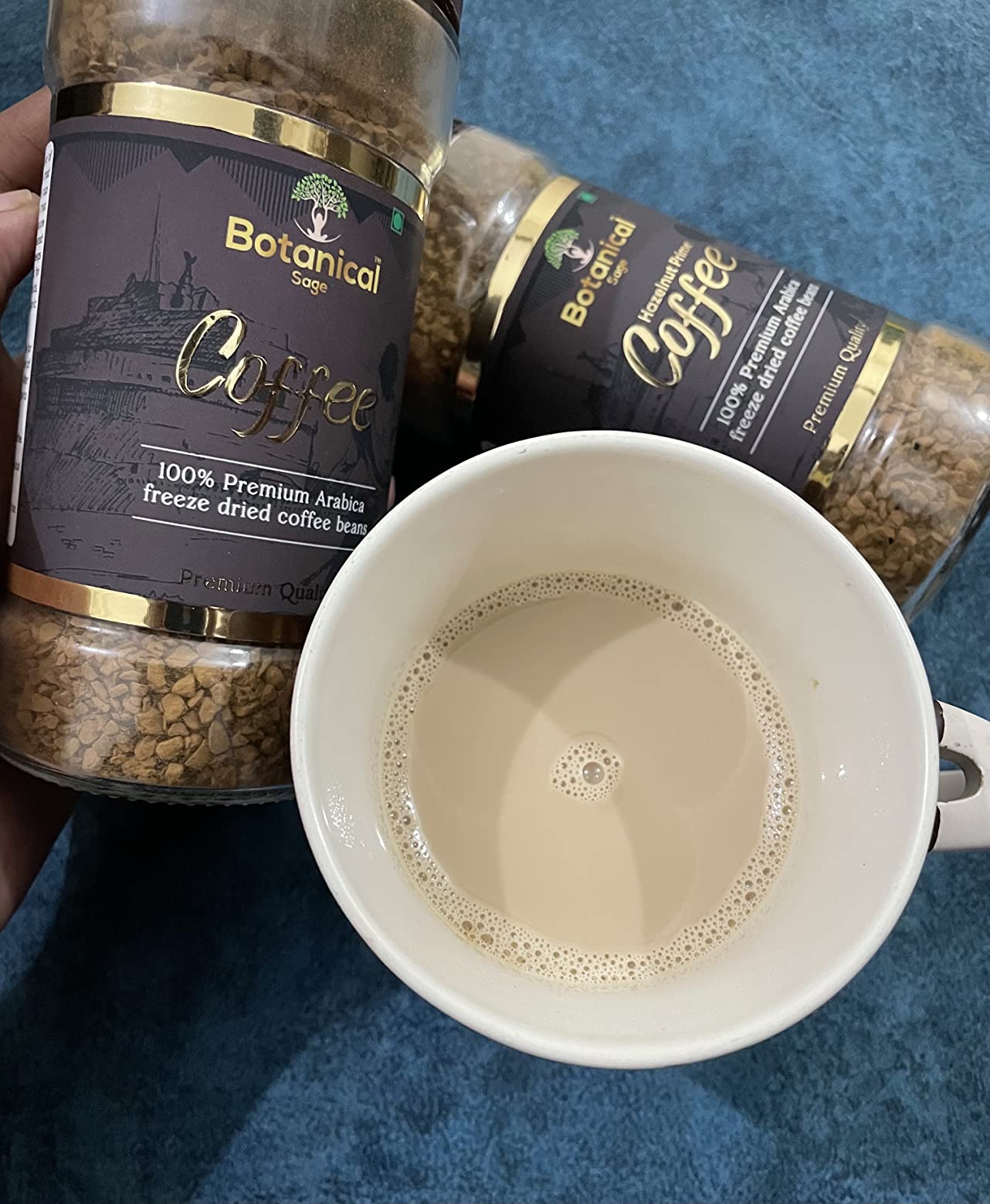 Botanical sage- Dark Chocolate instant coffee | 100% Arabica freeze ...